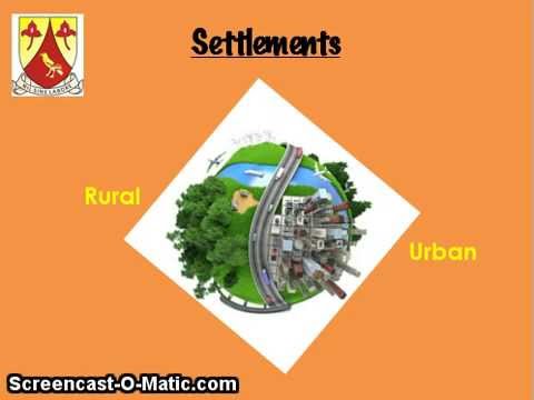 EPS Gr4 Revision Geography Rural & Urban Settlements