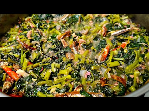 Kangkong na laing | ginataang Kangkong live!