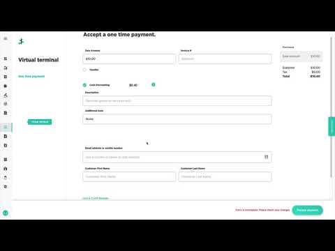 Payments Hub: Cash Discounting in the Virtual Terminal
