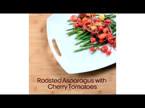 Roasted Asparagus with Cherry Tomatoes