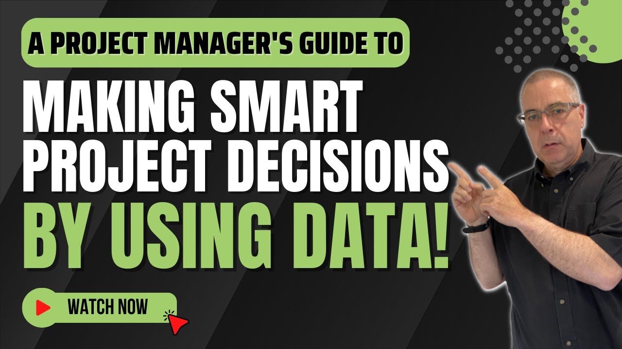 How do project managers use data to make smart project decisions?