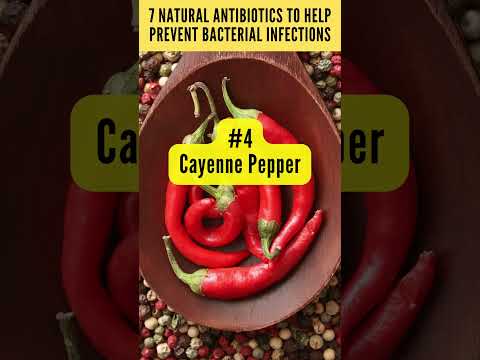 7 Natural Antibiotics to Prevent Bacterial Infections #shorts