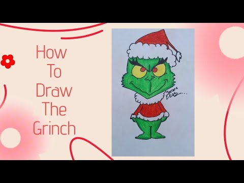 How to draw the Grinch #worldartforkids #howto #drawing #the #grinch