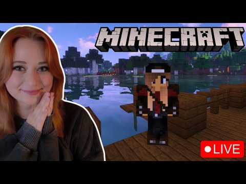 🔴ASMR LIVE: Minecraft Forever World - Building a Animal Barn
