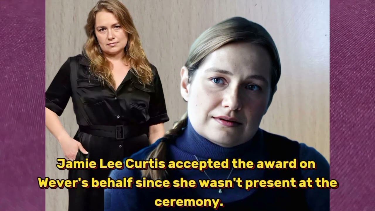 Merritt Wever won the Outstanding Guest Actress in a Drama Series award at the 2025 Creative Arts 