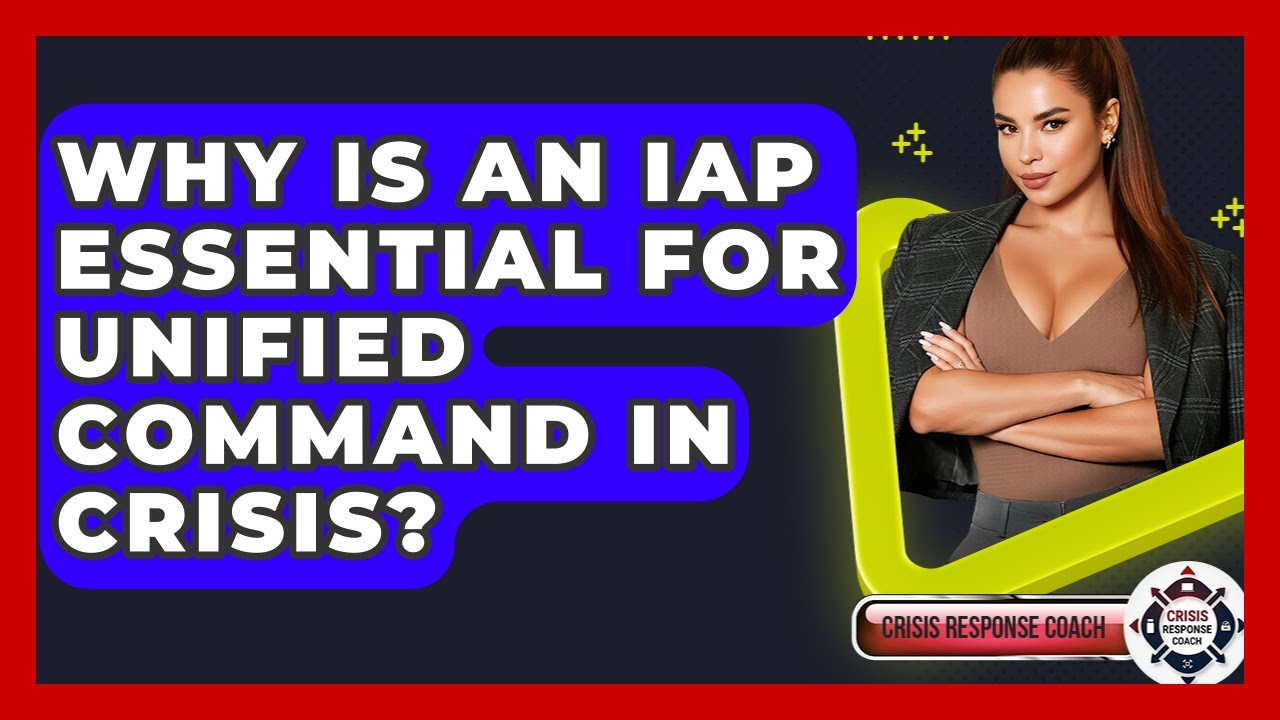 Why Is An IAP Essential For Unified Command In Crisis? - Crisis Response Coach