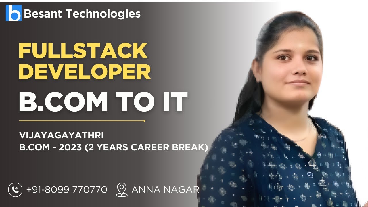 Python Full Stack Developer Course in Chennai |Full Stack Training in Chennai at Besant Technologies