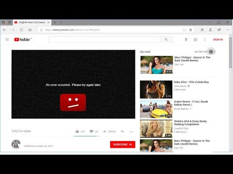 Fix All Error of Youtube Video Not Playing in Microsoft Edge