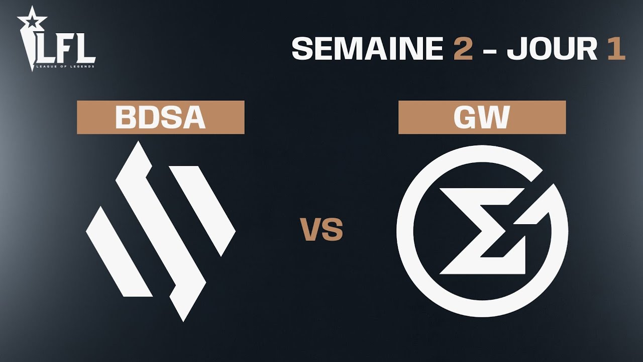 LFL Summer Split 2023 - W2D1 - BDSA vs GW