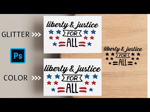How To Use Photoshop To Edit SVGS for Etsy Product Prints