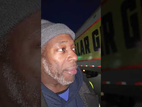 #truckerlife #cold asf Dollar general account. 1st day with Hogan Transportation