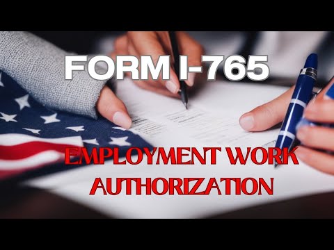 I-765 Step By Step | Application for Employment Authorization Document | eligibility category