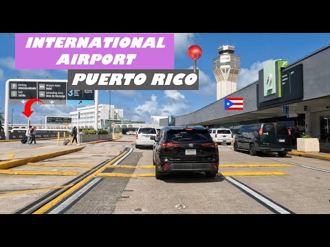 🚙🚥Driving around Luis Muñoz Marin International Airport Puerto Rico 4K🇵🇷
