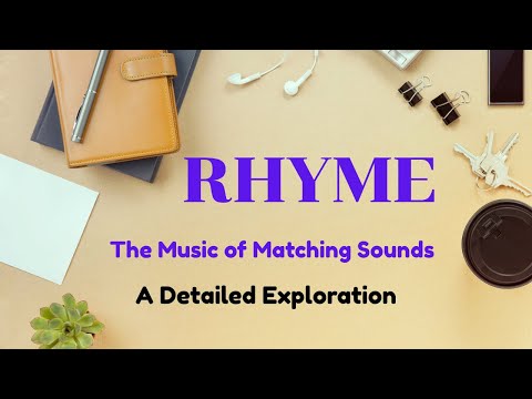 Rhyme: The Music of Matching Sounds – A Detailed Exploration
