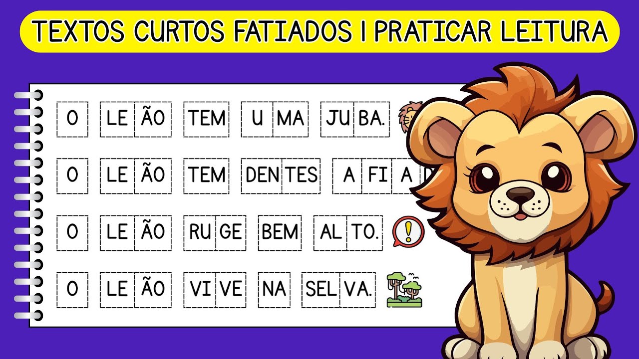 Sliced ​​texts to learn to read | Short, simple texts for reading | Teaching children to read