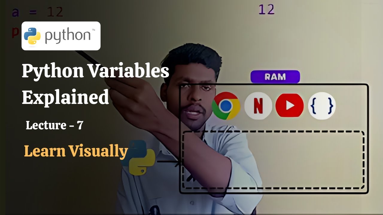 Python Variables Explained | Lecture - 7 | Beginner Python Tutorial Course for Web Development