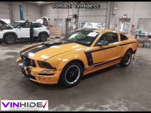 VIN: 1ZVFT82H375345231 - 2007 Ford Mustang- Gt Deluxe/Gt Premium