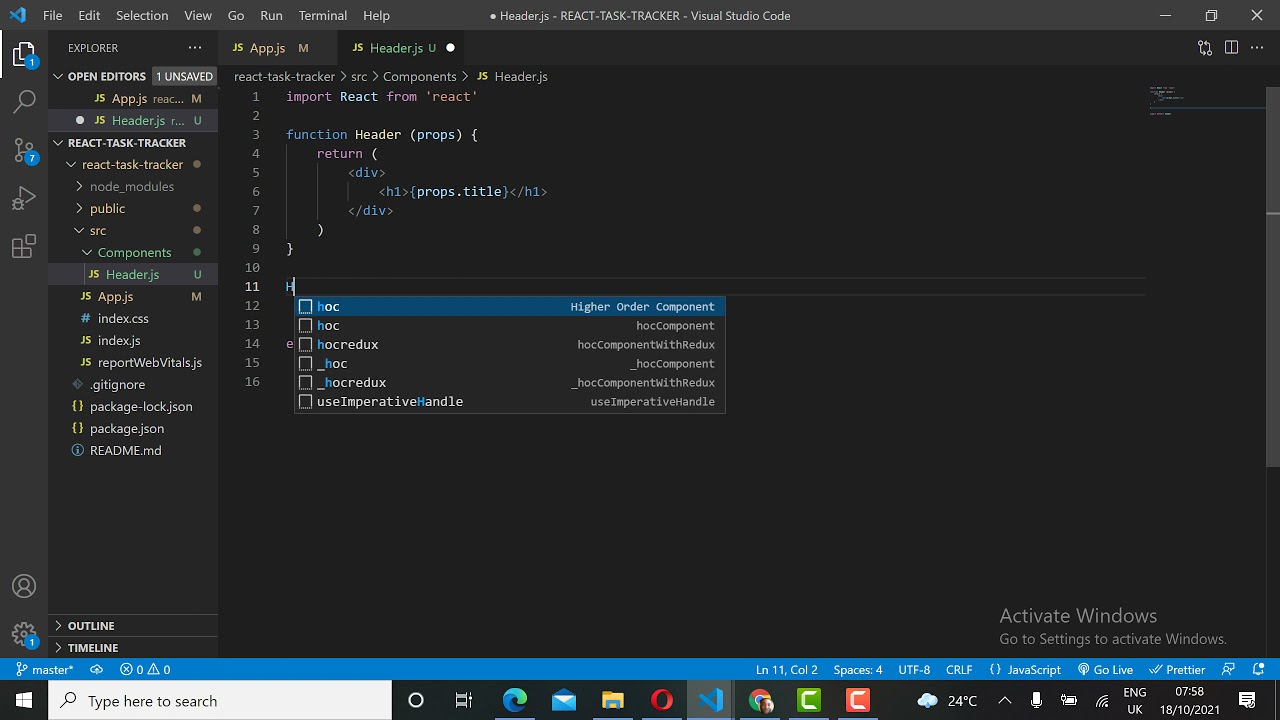 React Task Tracker 3