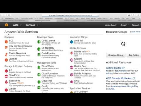 aws part 2, your javascript and the aws js sdk
