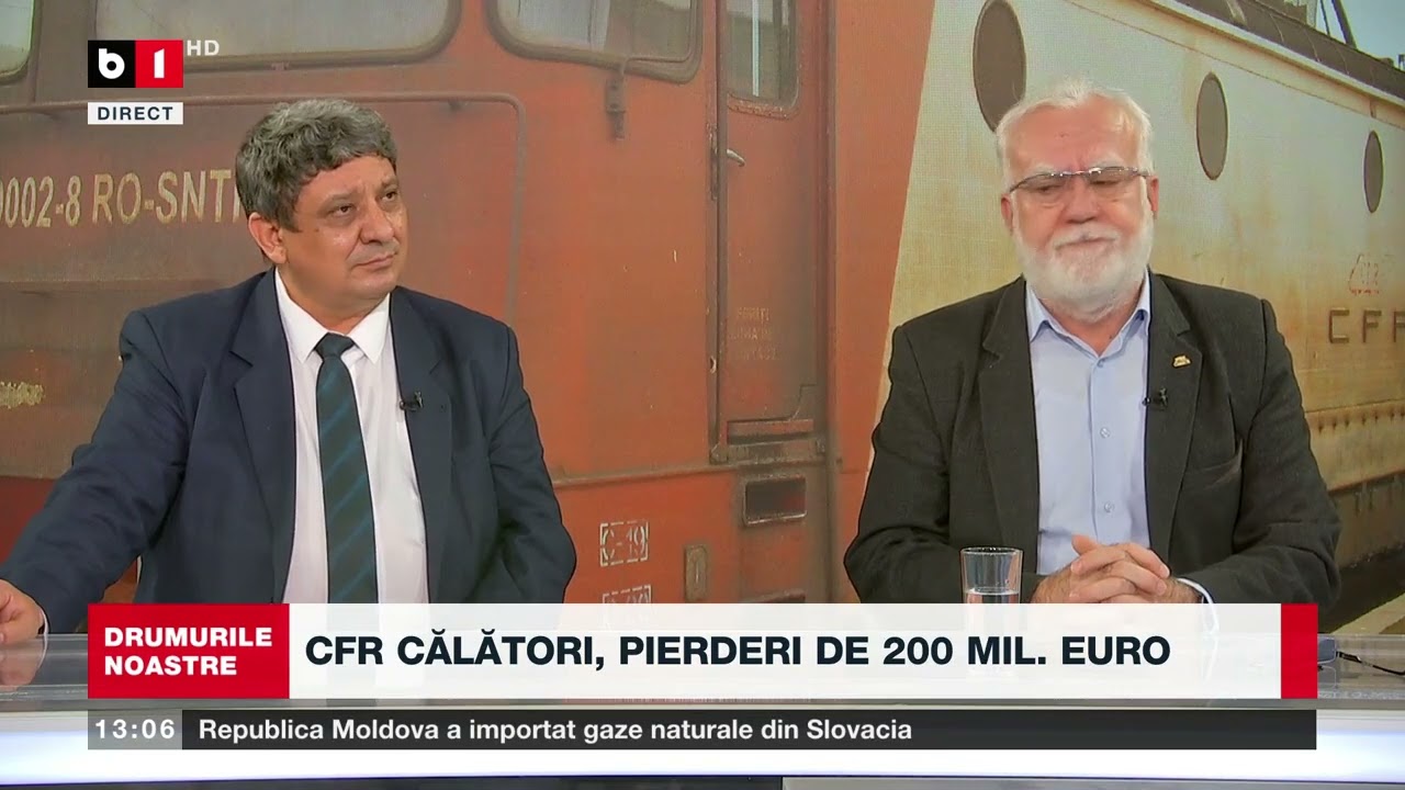 Video! Emisiunea Drumurile Noastre B1 TV – CFR Călători și CFR Marfă ...