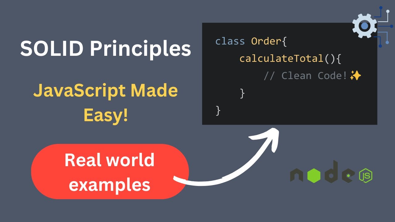Mastering SOLID Principles with JavaScript – Clean Code Made Simple | Hindi