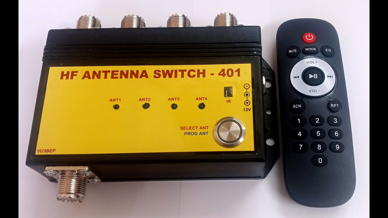4 Way HF Antenna Switch
