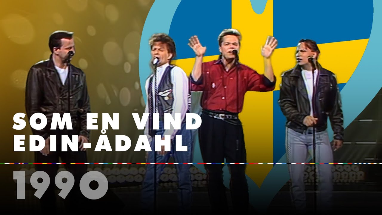 Eurovision 1990 Sweden: Edin-Ådahl - "Som en vind"