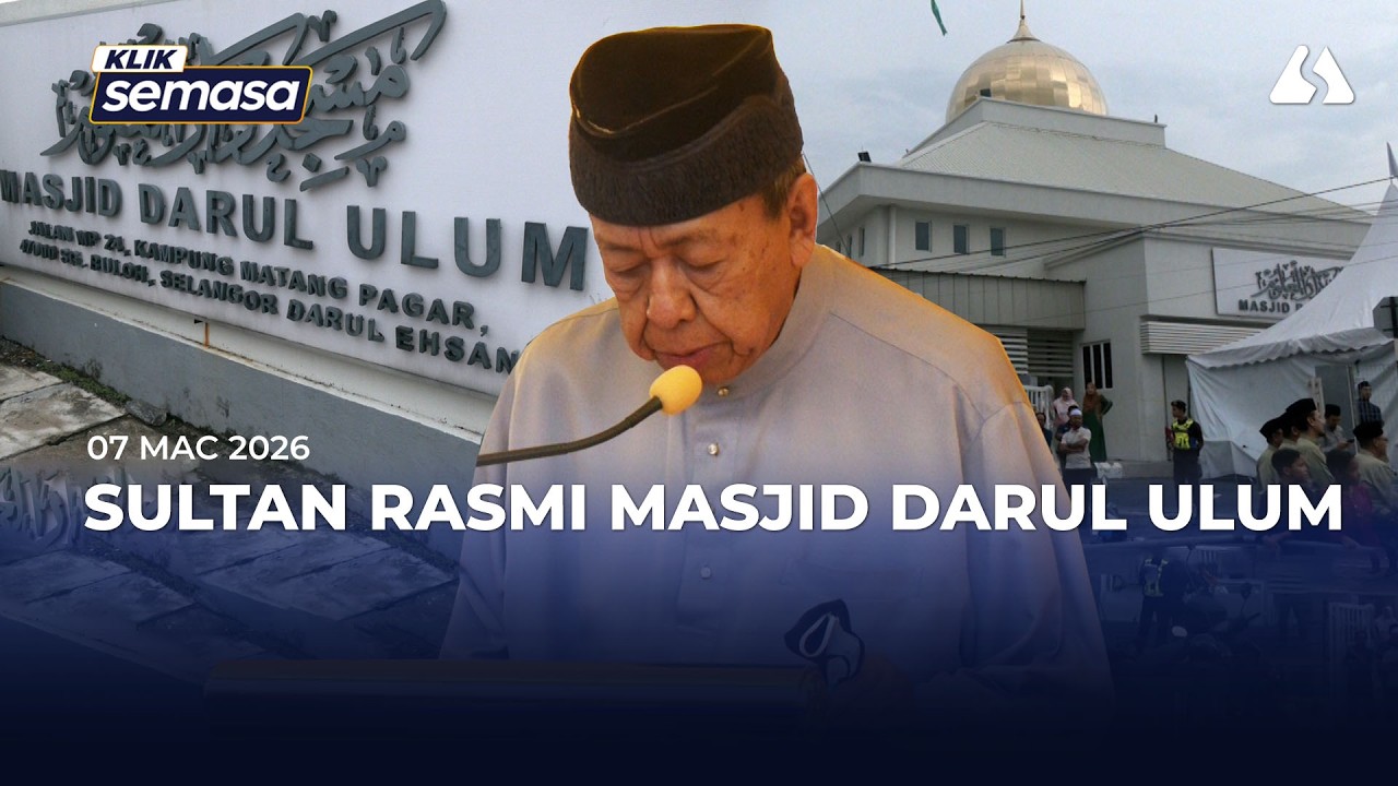 Sultan rasmi Masjid Darul Ulum, agih sumbangan raya kepada 521 asnaf