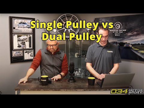 Single Pulley vs. Dual Pulley for Daily Driving | 034Motorsport FAQ