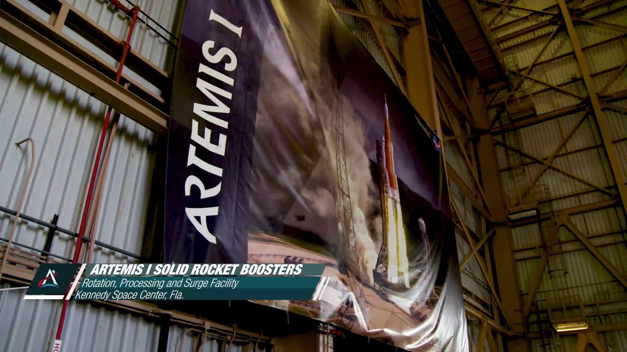 Artemis I Booster Processing