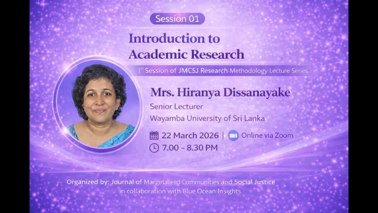 Research Methodology - Session 1 - Introduction to Academic Research