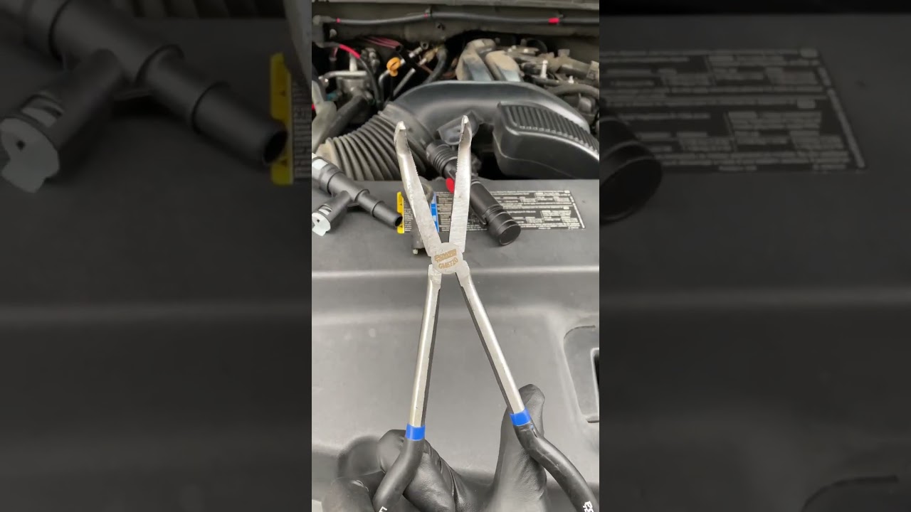 Quick Tip!! For removing Heater Hose Connector For any GM Truck or SUV #short #generalmotors #hack