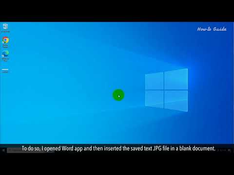 How to Edit a Scanned Document :Tutorial