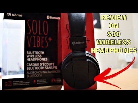 SOLO VIBES+ BLUETOOTH WIRELESS HEADPHONES BORNE