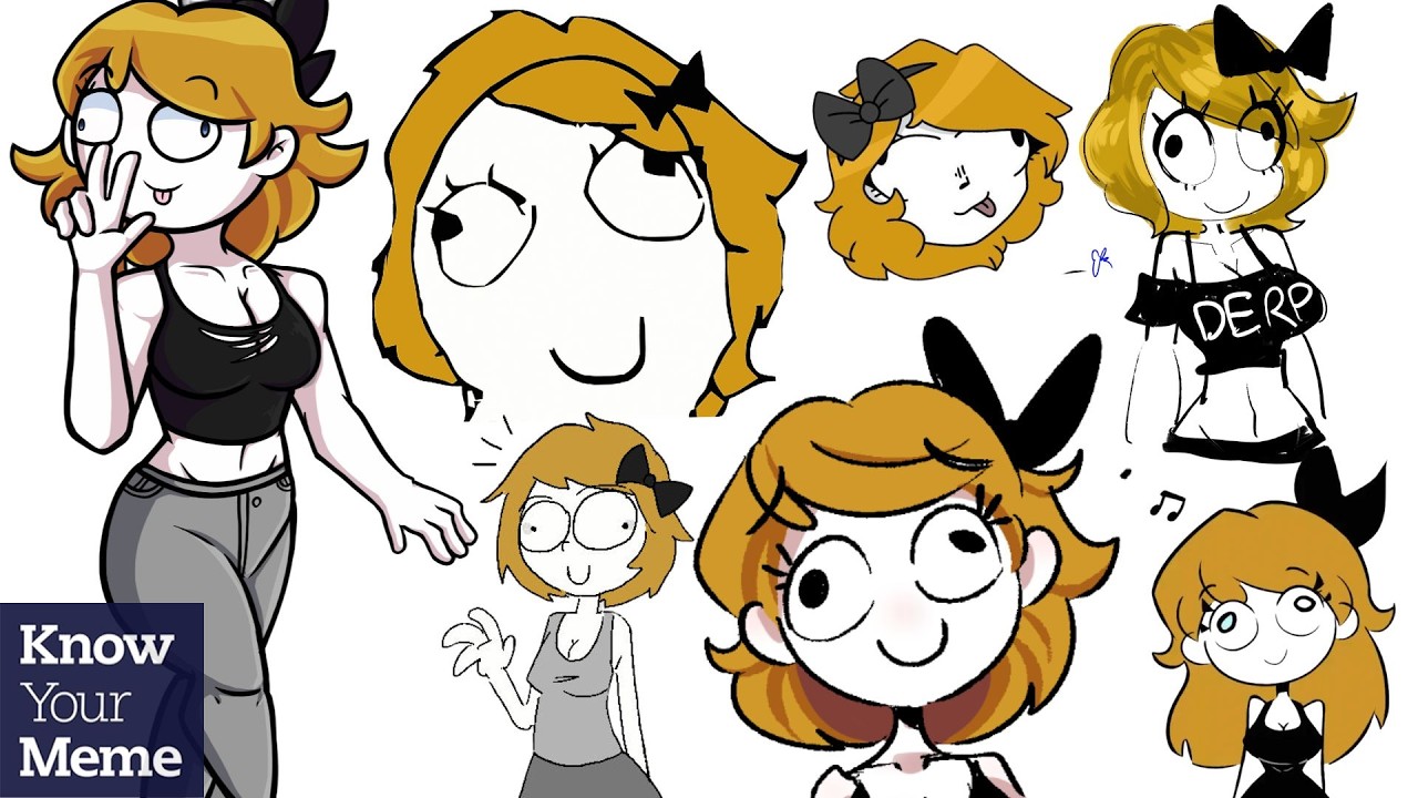 Derpina: The Beloved Feminized Version Of Derp Face