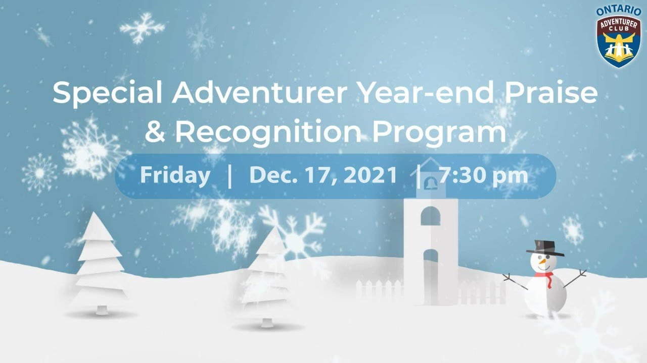 Special Adventurer Year-end Praise and Recognition Program