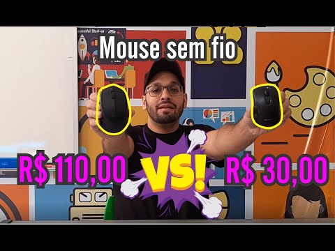 Mouse sem Fio Barato x Mouse sem Fio Caro