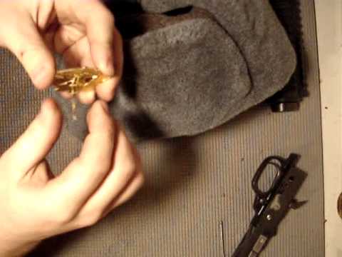 how to put the emblem on the ushanka winter hat