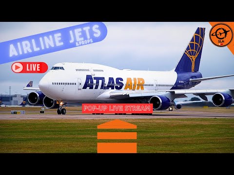 Pop-up special event | Atlas Air 747 Arrival | Wed 11th June 2025 | Manchester Airport