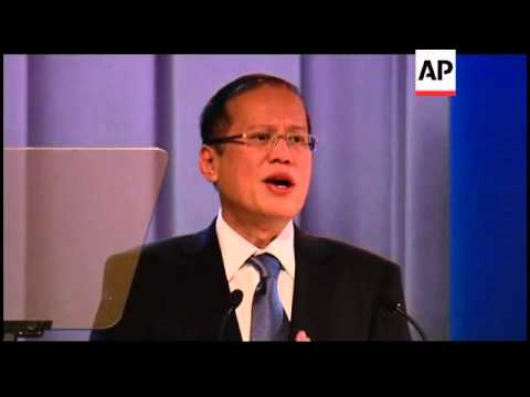 President of Philippines speaking at World Bank