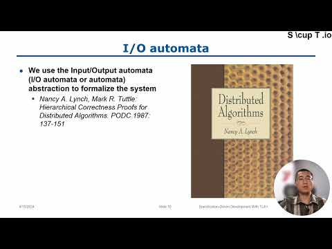 TLA Conf24 - Guo Hua - Specification Driven Development With TLA+