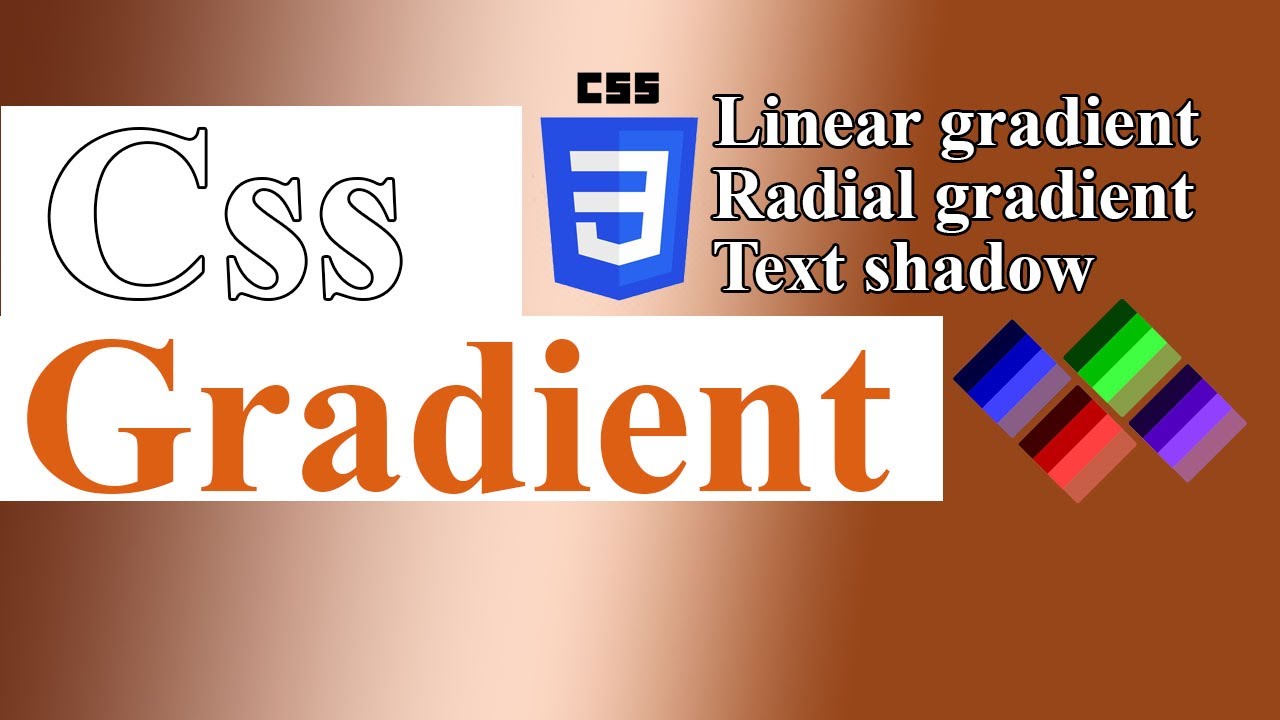 How To Create CSS Gradient Color | CSS Gradient Border Effects | linear gradient | radial gradient