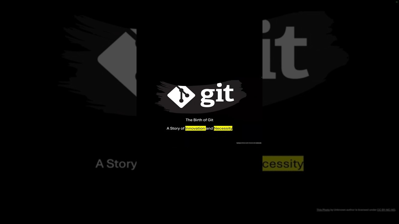 Birth of Git