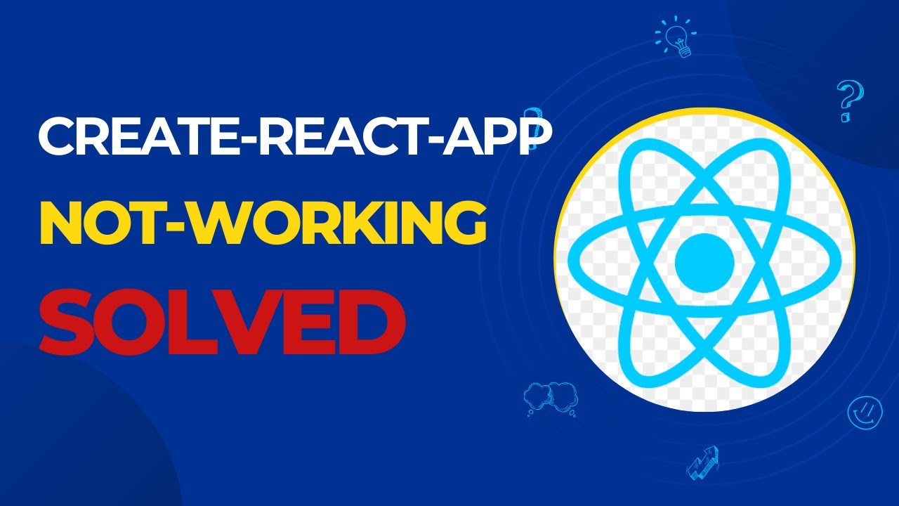create-react-app Not Working - SOLVED (command in description)