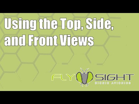 Using the Top, Side, and Front Views