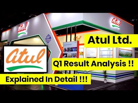 Atul Ltd. || Q1 Result Analysis || Explained In Detail !!