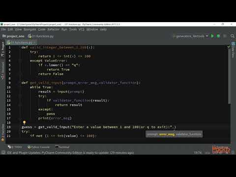 Learn Getting Started with Modern Python Introduction to Functions | packtpub com - Mind Luster