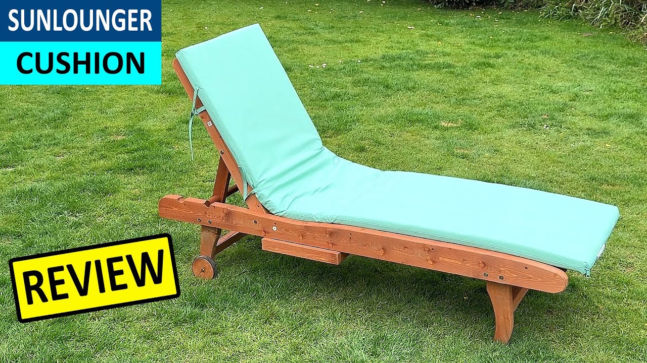 Coco Sunlounger Cushion Review from B&Q