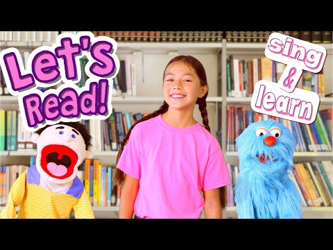 English Lesson for Kids | Learn to Read Books Magazines Newspapers | I Like to Read Fun Song!