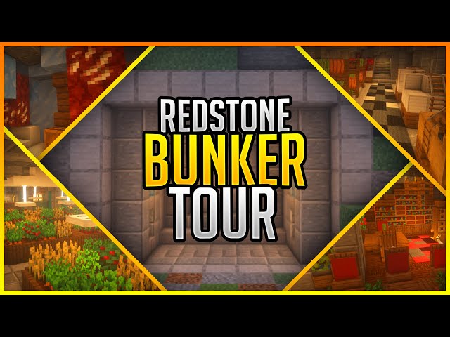Modern Bunker (Full Bunkertour) Minecraft Map
